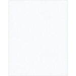 Colorbok Textured Cardstock 12x12" - snow white - Hobbyhjornet.no